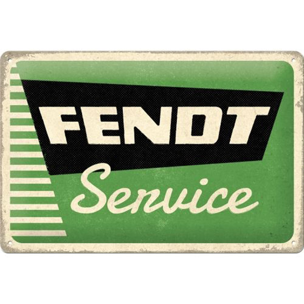 Nostalgic-Art Fendt Service Medium Sign (20x30cm) - LatestBuy