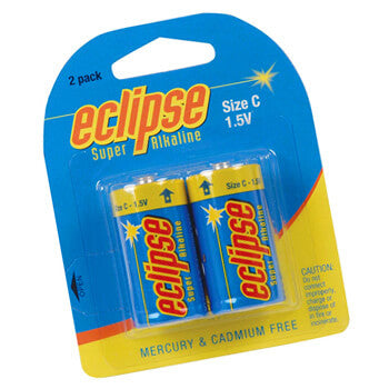 Eclipse Alkaline Batteries (2 x C)