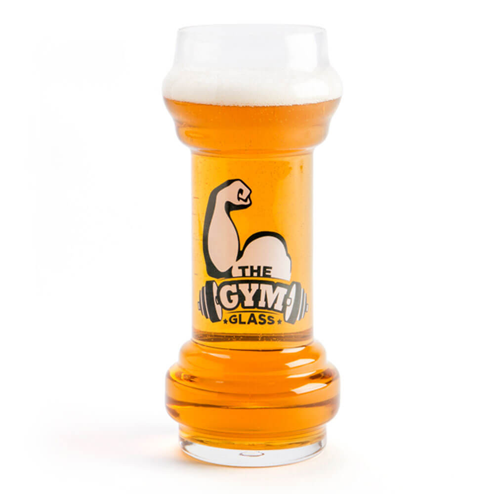 Novelty Beer Mug - Dumbbell Beer Glass - LatestBuy