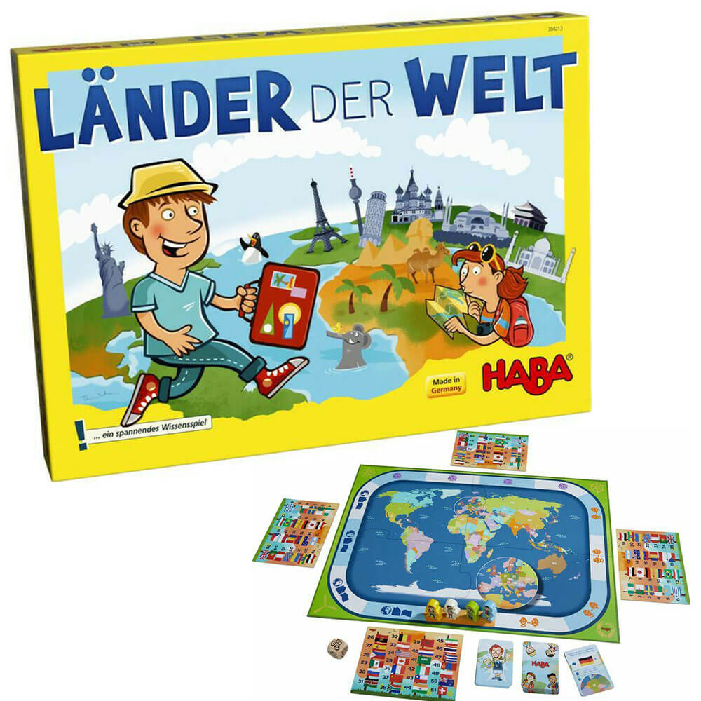 Haba Games Countries of the World Children's Board Game - LatestBuy
