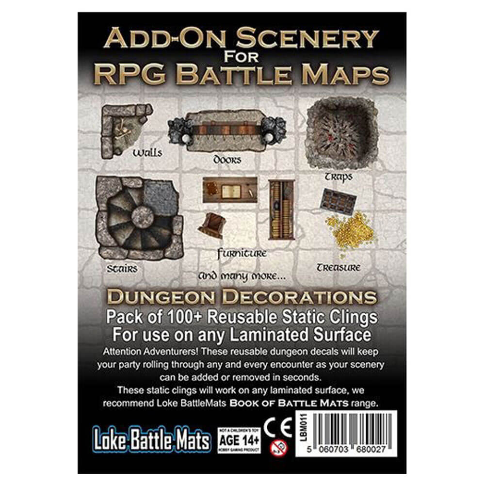 Add On Role Playing Game Maps Dungeon Decorations - LatestBuy