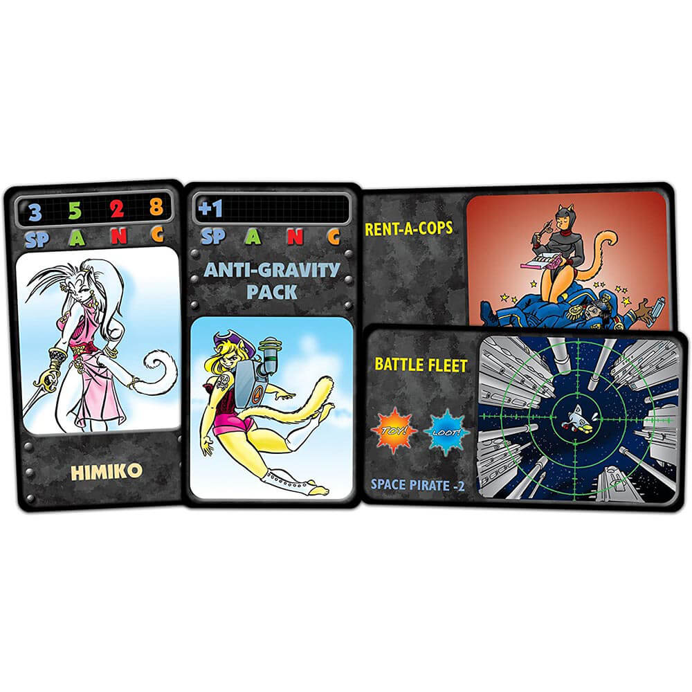 SPANC Space Pirate Amazon Ninja Catgirl Board Game - LatestBuy