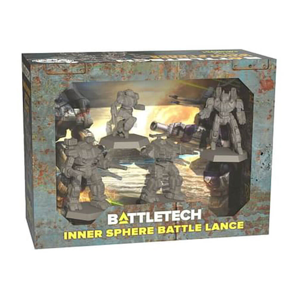 BattleTech RPG Inner Sphere Battle Lance Miniatures - LatestBuy